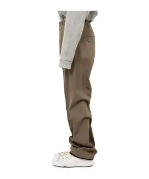 Mihara Yasuhiro Layered Gabardine Trousers