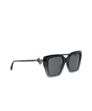 Fendi Geometric Frame Sunglasses
