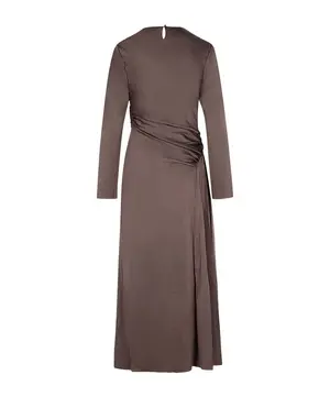 Simkhai Draped High Neck Dress