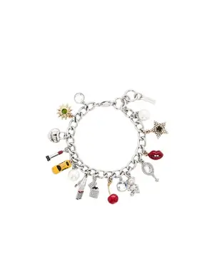 Marc Jacobs Trinket Charm Bracelet - Silver