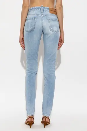 Dsquared2 Super Skinny Jeans - Blue