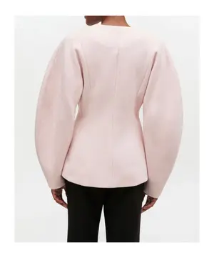 GANNI V-neck Button-front Jacket