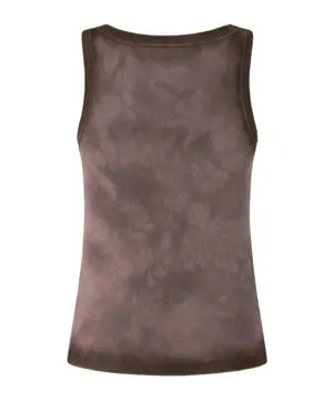 Pinko Sleeveless Logo Embellished Tank Top