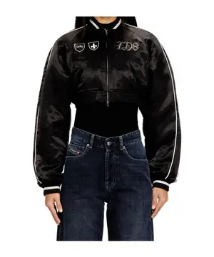 DIESEL® G-ospel-cp Appliqu Zipped Jacket