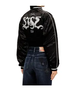 DIESEL® G-ospel-cp Appliqu Zipped Jacket