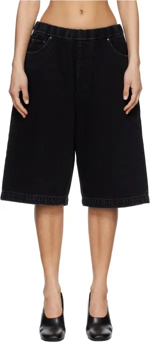 ENTIRE STUDIOS Denim Bermuda Shorts