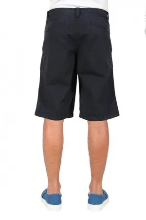 Emporio Armani Tailored Shorts With Zip Closure - Black