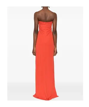 Christopher Esber Strapless Pleated Gown