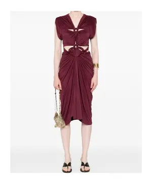 Isabel Marant Étoile Lexia Dress - Red