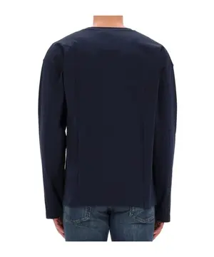 DIESEL® Oval-d Logo Long-sleeved T-shirt