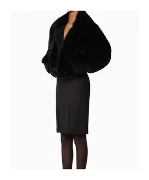 Nina Ricci Cropped Fur Jacket