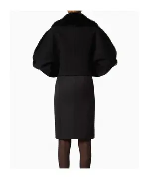 Nina Ricci Cropped Fur Jacket