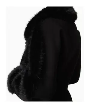Nina Ricci Cropped Fur Jacket