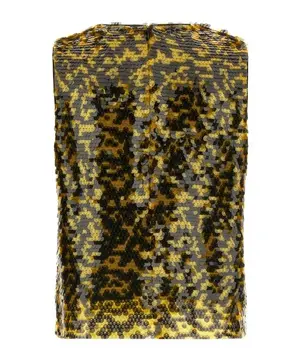 Staud Seraphina Sequin-embellished Sleeveless Top - Black