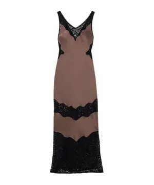 Simkhai Sleeveless V-neck Lace Maxi Dress