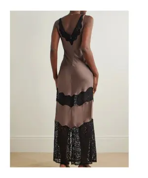 Simkhai Sleeveless V-neck Lace Maxi Dress