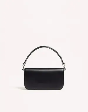 Valentino Garavani Locò Small Shoulder Bag With Jewel Logo - Black