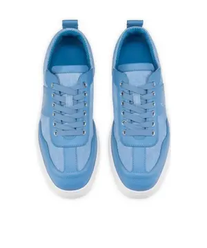 CHRISTIAN LOUBOUTIN Logo Panel Low-top Sneakers - Blue