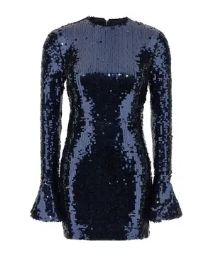 ROTATE BY BIRGER CHRISTENSEN Sequin Embellished Mini Dress