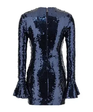 ROTATE BY BIRGER CHRISTENSEN Sequin Embellished Mini Dress
