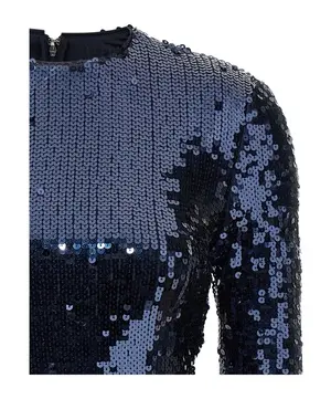 ROTATE BY BIRGER CHRISTENSEN Sequin Embellished Mini Dress