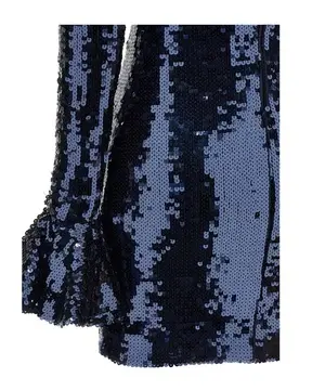 ROTATE BY BIRGER CHRISTENSEN Sequin Embellished Mini Dress
