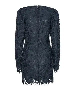 ROTATE BY BIRGER CHRISTENSEN Lace Embellished Mini Dress