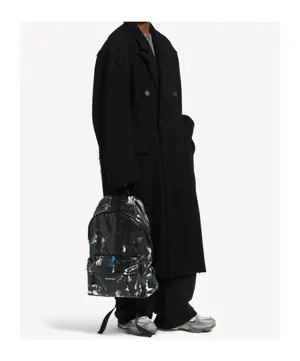 Balenciaga Explorer Paint Splatter Backpack