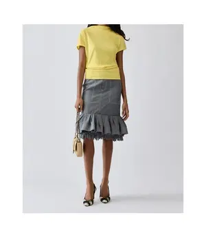Jacquemus The Mistral Open Back Top - Yellow