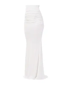 Elisabetta Franchi Long Ruffled Skirt
