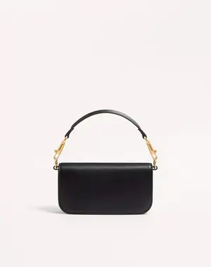 Valentino Garavani Locò Small Shoulder Bag In Calfskin - Black