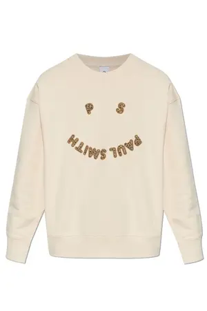 Paul Smith Smiley Logo Sweatshirt - Nude