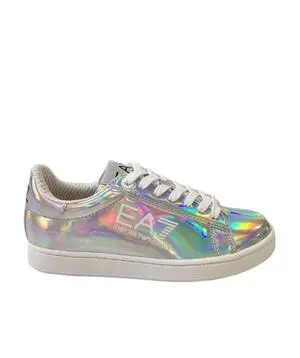 EA7 Laser Cut" Logo Detail Sneakers