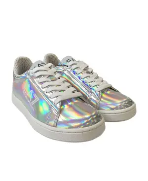 EA7 Laser Cut" Logo Detail Sneakers