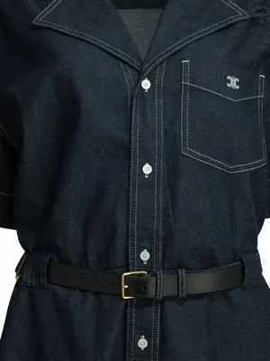 Celine Short Sleeve Shirt Dress