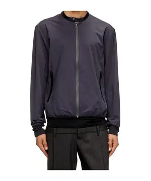 DIESEL® Zip-fastening Bomber Jacket - Dark Blue