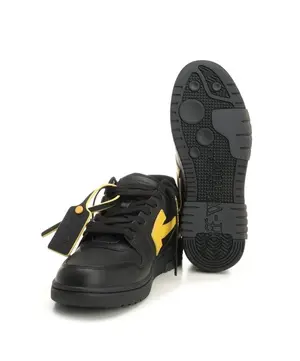 Off-White Out Of Office "bubble" Arrow Sneakers - Black