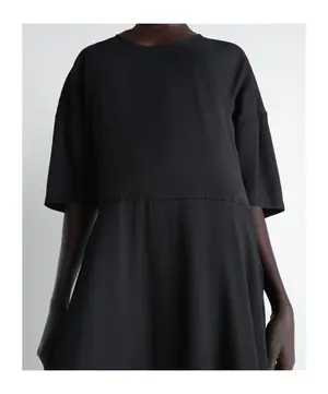 LEMAIRE Balloon Midi Dress - Granite