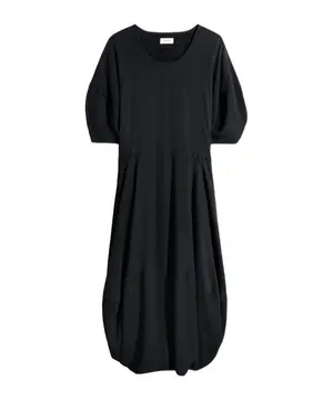 LEMAIRE Balloon Midi Dress - Granite