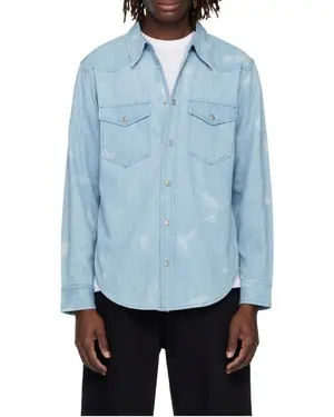 Isabel Marant Étoile Tasco Washed Denim Shirt