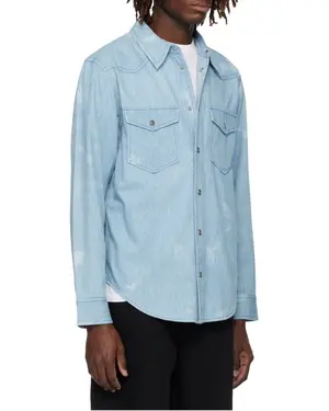 Isabel Marant Étoile Tasco Washed Denim Shirt