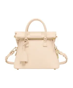 MAISON MARGIELA 5ac Mini Classique Tote Bag - Nude