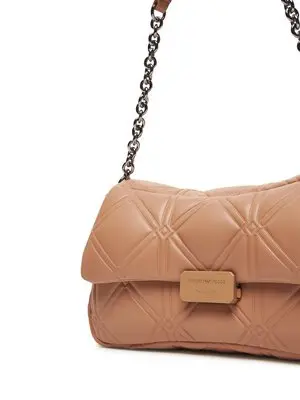 Emporio Armani Quilted Flap Shoulder Bag