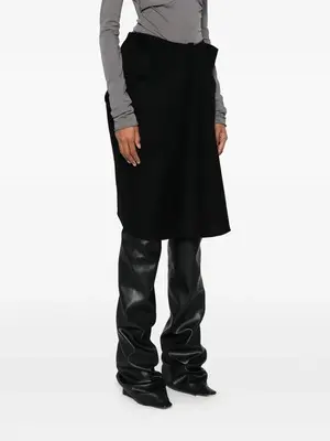 ENTIRE STUDIOS Asymmetric Skirt With Concealed Zip