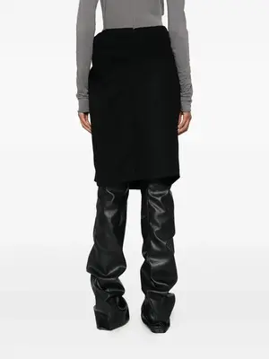 ENTIRE STUDIOS Asymmetric Skirt With Concealed Zip