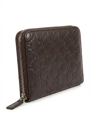 Gucci Gg Logo Wallet - Black