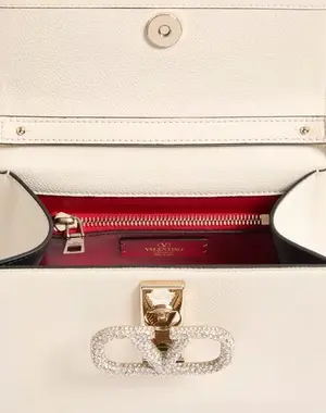 Valentino Garavani Small Vsling Handbag With Jewel Embellishment