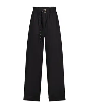 Women's Paperbag Waist Pants