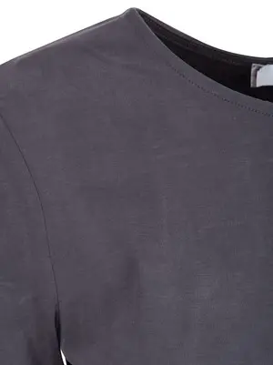 SAMSOE SAMSOE One-shoulder T-shirt - Black