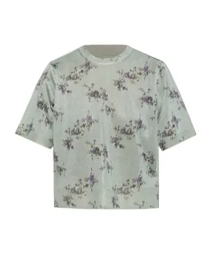 Ganni Floral T-shirts For Women